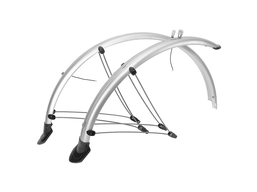 Blatniki M-Wave Mud Max Flex Set 28/29, 56mm Fiksni Silver - Kolesarska ...