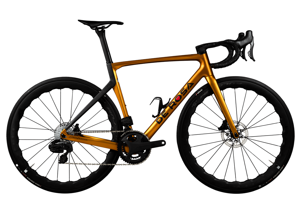 Kolo DEROSA 70, Shimano Ultegra DI2 Gold - Kolesarska trgovina in servis